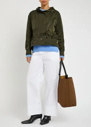 Moncler Noizay Hooded Shell Parka Jacket