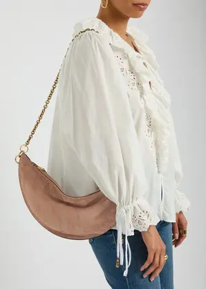 Chloé Icons Suede Shoulder Bag
