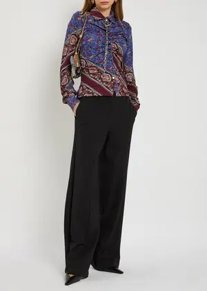 Rabanne Printed Stretch-jersey Shirt - Multi Print