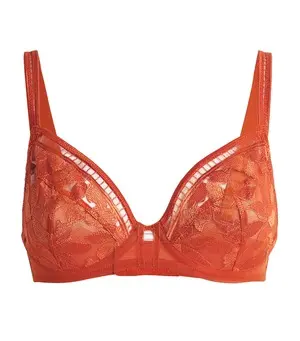 Maison Lejaby Magnolia Full-cup Bra - Orange