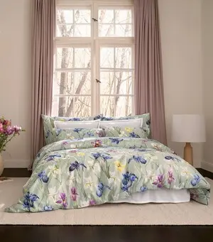 SCHLOSSBERG Cotton Charlotte King Duvet Cover