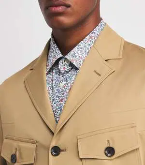 Paul Smith Stretch-cotton Utility Blazer