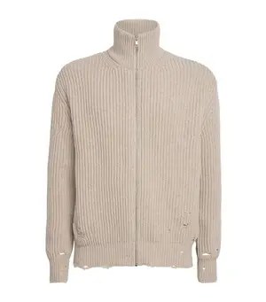 Maison Margiela Zip Up Knitwear For Men