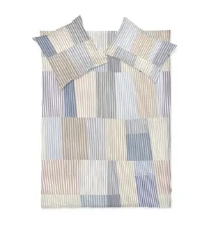 SCHLOSSBERG Cotton Melvin Super King Duvet Cover - Beige