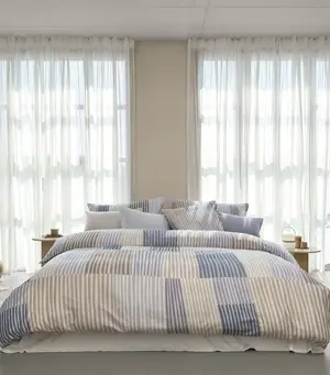SCHLOSSBERG Cotton Melvin Super King Duvet Cover