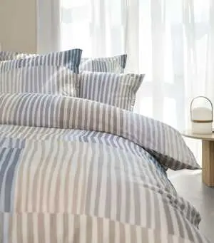 SCHLOSSBERG Cotton Melvin Super King Duvet Cover