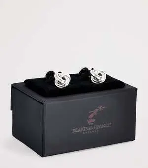 DEAKIN & FRANCIS Sterling Knot Cufflinks