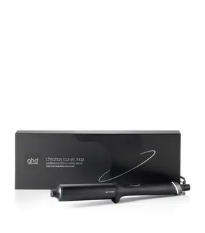 GHD Chronos Curve Max Wand Hair Curler - Black