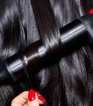 GHD Chronos Curve Max Wand Hair Curler - Black