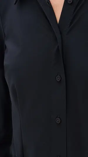 Commando Classic Button-down Thong Bodysuit - Black