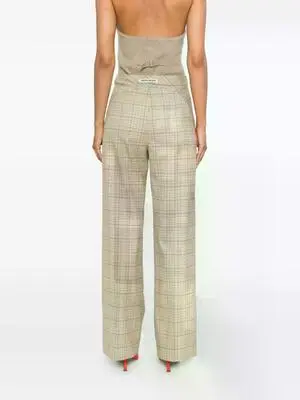 Patrizia Pepe Checked Trousers