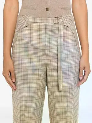 Patrizia Pepe Checked Trousers