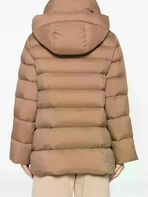 MOORER Quilted Hooded Jacket