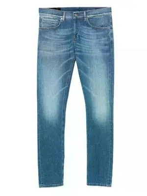 DONDUP Five-pocket Straight Leg Jeans