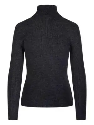 P.a.r.o.s.h Leila Ribbed Turtleneck Sweater - Grey