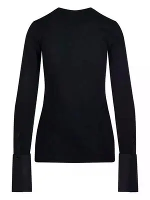 DARKPARK Cuff Detail Long-sleeve Top