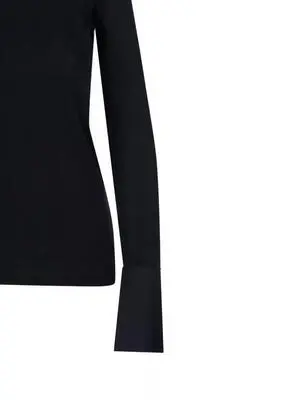 DARKPARK Cuff Detail Long-sleeve Top