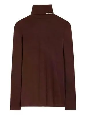 JIL SANDER Long Sleeve Roll Neck T-shirt
