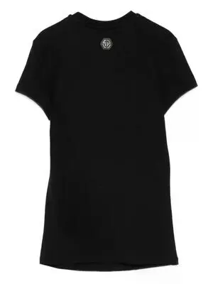 Philipp Plein Bear-motif Cotton T-shirt - Black