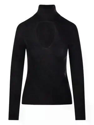 P.a.r.o.s.h Leila Ribbed Turtleneck Sweater - Brown