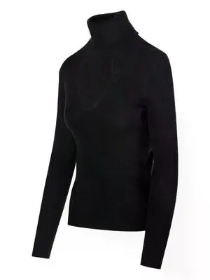 P.a.r.o.s.h Leila Ribbed Turtleneck Sweater - Brown
