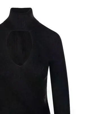 P.a.r.o.s.h Leila Ribbed Turtleneck Sweater - Brown