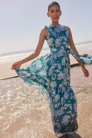 MARIE OLIVER Alice Maxi Dress - Hydrangea