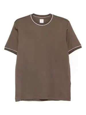 Eleventy Contrasting-trim T-shirt