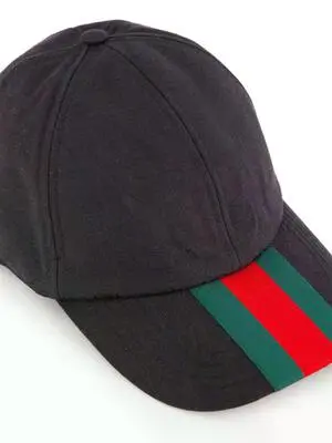 Gucci Web-detail Baseball Cap