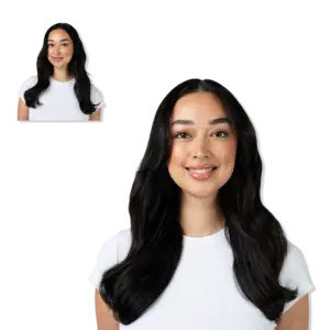 LOCKS & MANE 16" Clip-in Hair Extensions - Espresso