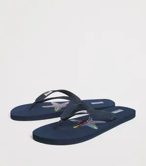 Vilebrequin Disco Stars Flip-flops