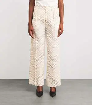 Missoni Zigzag Wide-leg Trousers