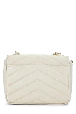 Chanel Quilted Caviar Chevron Envelope Bag