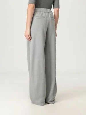 Brunello Cucinelli Wide Leg Trousers - Silver
