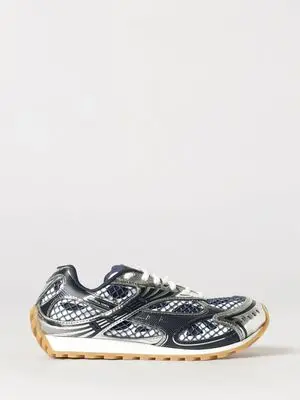 Bottega Veneta Lace-up Sneakers - Silver