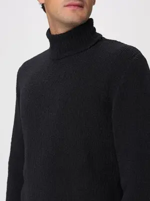 Barena Venezia Ribbed Turtleneck Sweater - Black