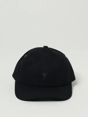 AMI Paris Baseball Cap With Embroidered Logo - Black