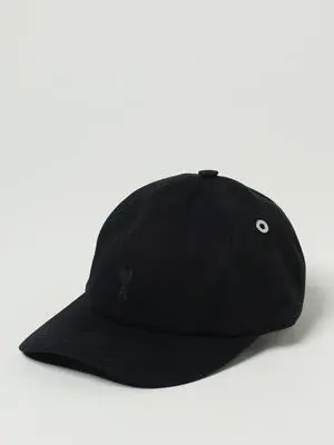 AMI Paris Baseball Cap With Embroidered Logo - Black
