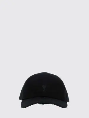 AMI Paris Baseball Cap With Embroidered Logo - Black