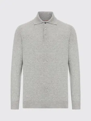 Brunello Cucinelli Polo Shirt Grey 1