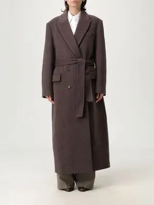 Women's Dark Brown Long Coats