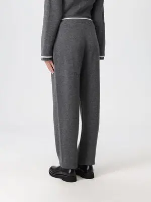 Brunello Cucinelli Wide Leg Trousers - Grey