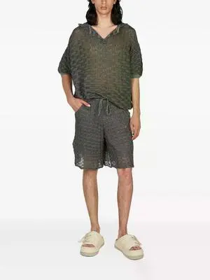 ISA BOULDER Grid Knit T-shirt