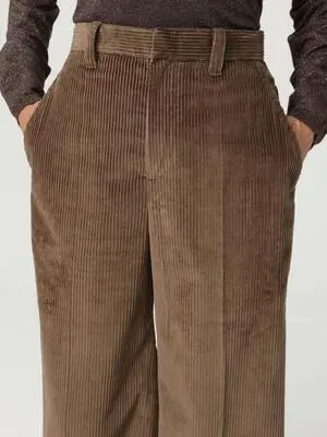 Brunello Cucinelli Wide Leg Corduroy Trousers