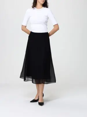 Brunello Cucinelli Midi Skirt - Black