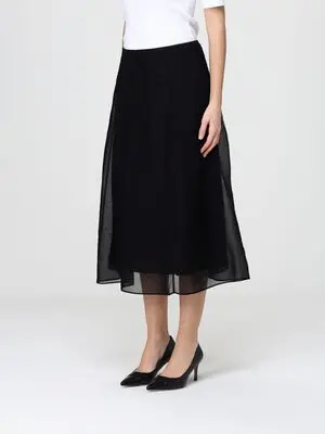 Brunello Cucinelli Midi Skirt - Black