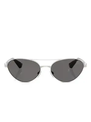 Burberry Silver Tone Eyewear For Women
