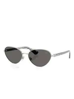 Burberry Oval-frame Sunglasses
