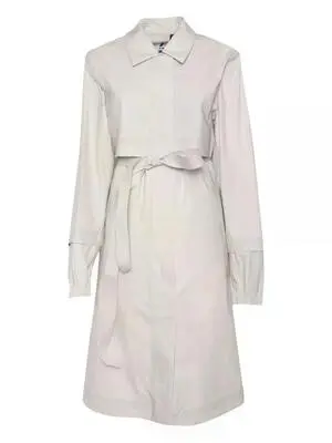 K-WAY K-Way Jesy Belted Trench Coat White