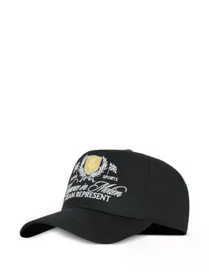REPRESENT Embroidered Snapback Cap - Black